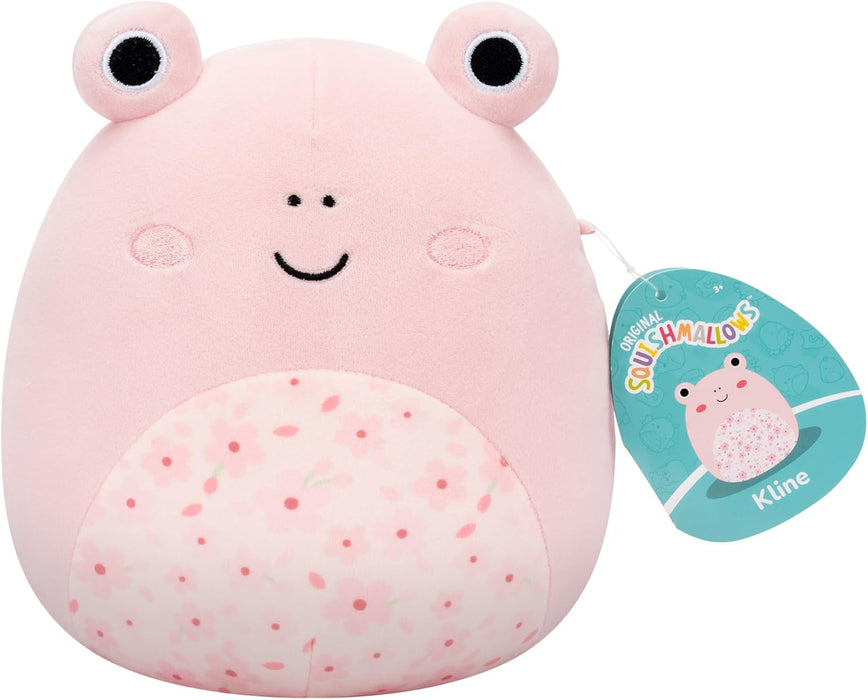 Squishmallows - 7.5'' Kline The Pink Frog Plush — REACTIVE Toys