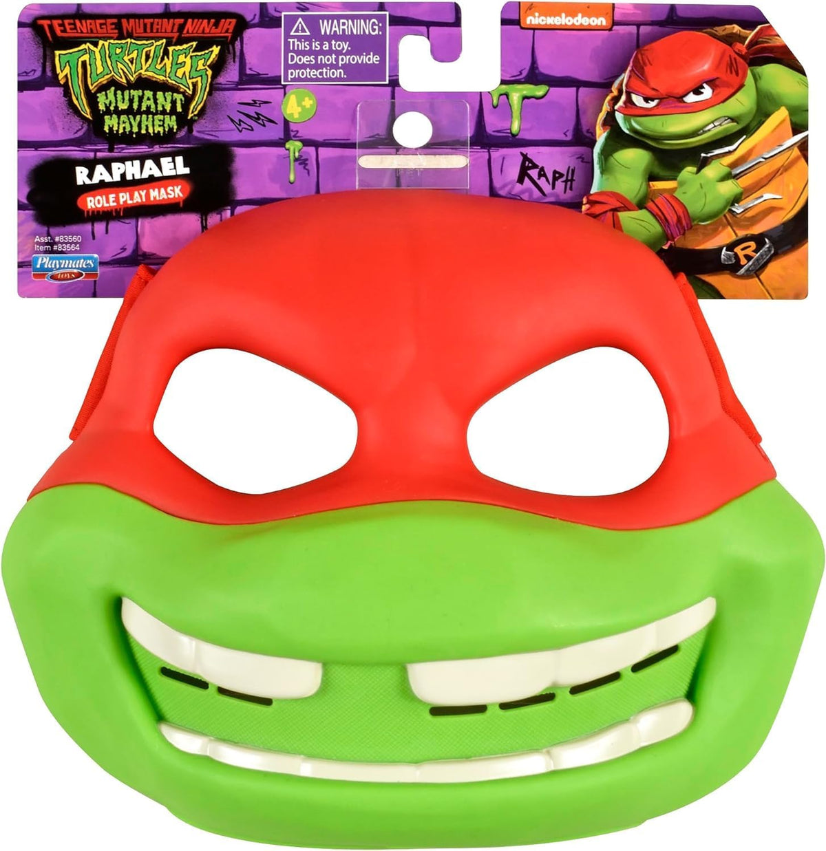 Teenage Mutant Ninja Turtles Mutant Mayhem - Raphael Role Play Mask — REACTIVE Toys