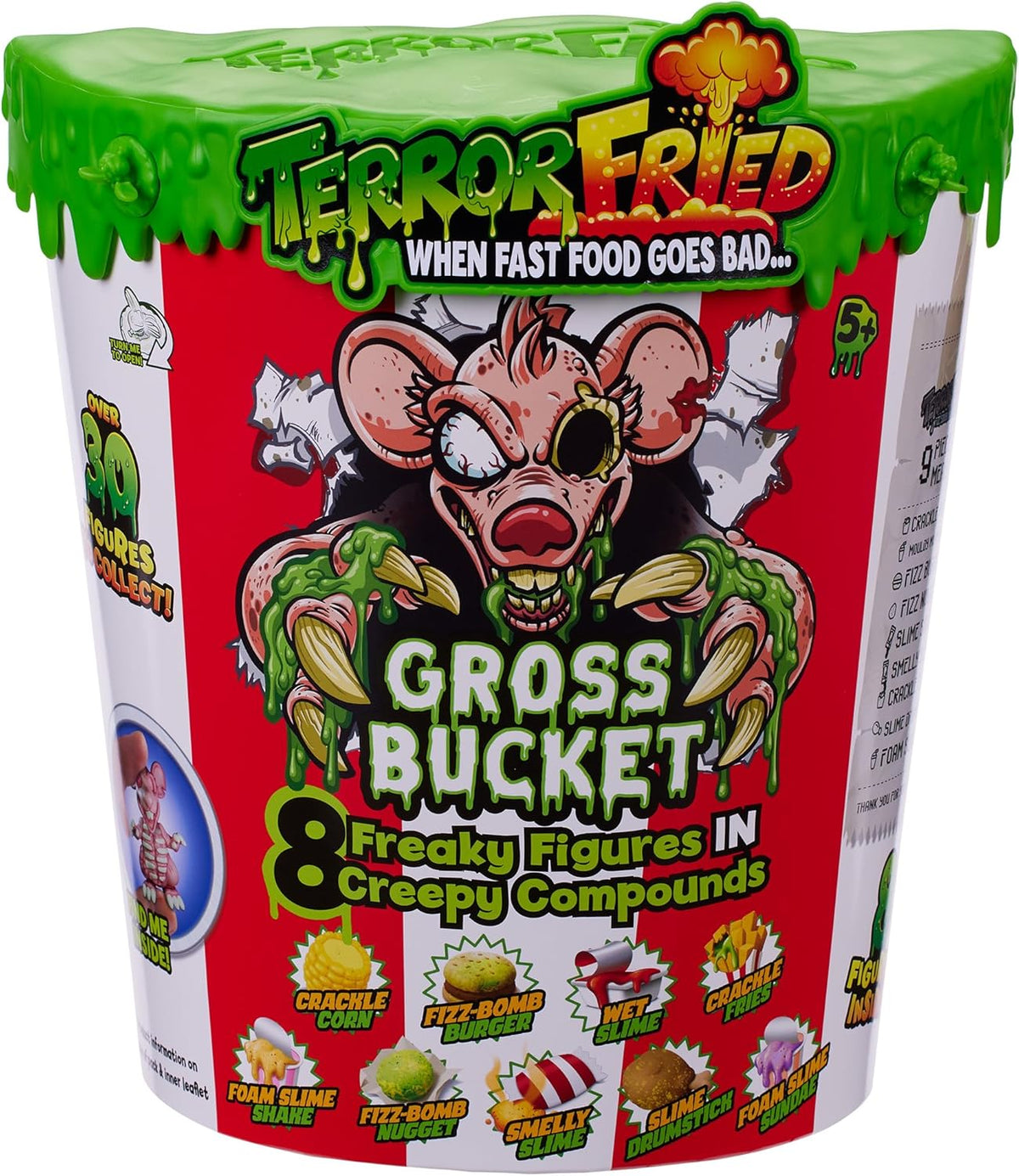 Terror Fried - The Gross Bucket (Freaky Figures) — REACTIVE Toys