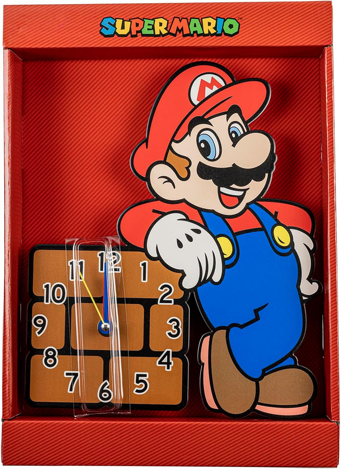 Super Mario Wall Clock — REACTIVE Toys