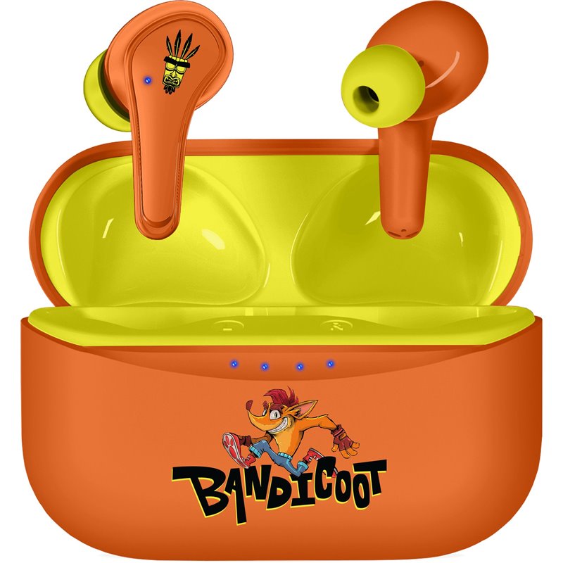 OTL TWS Crash Bandicoot Orange Earpods — REACTIVE Toys