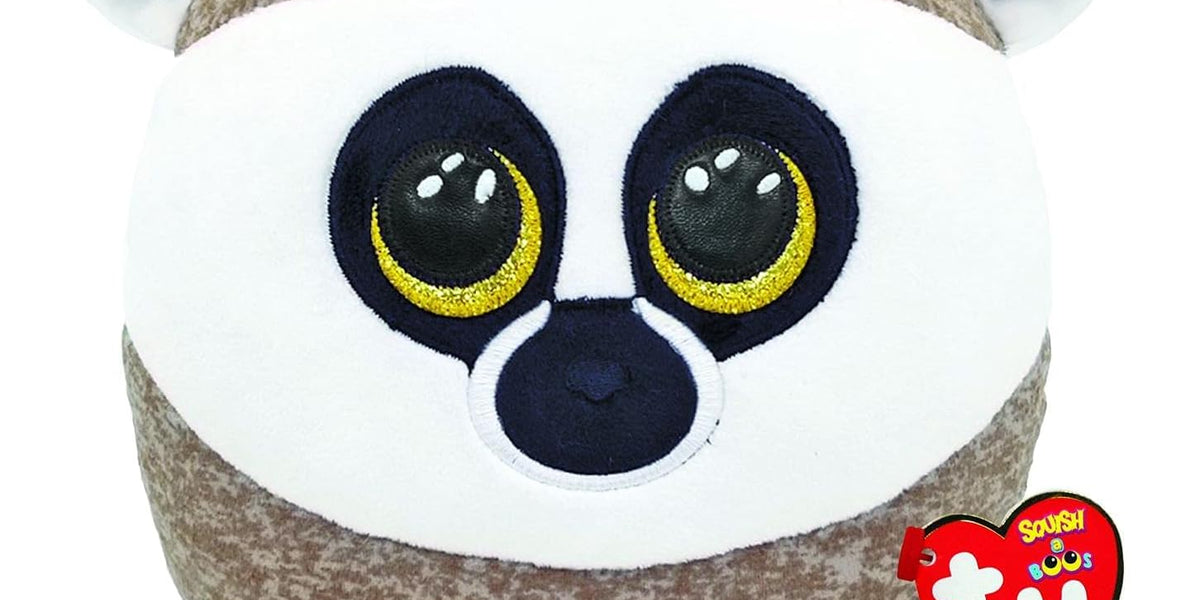 Ty SquishaBoo - 10" Linus Lemur Plush — REACTIVE Toys