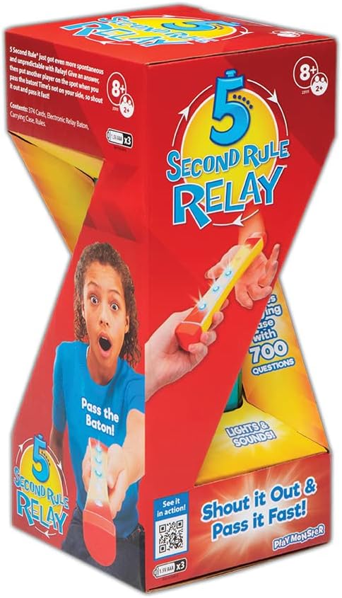 5 Second Rule Relay Game — REACTIVE Toys